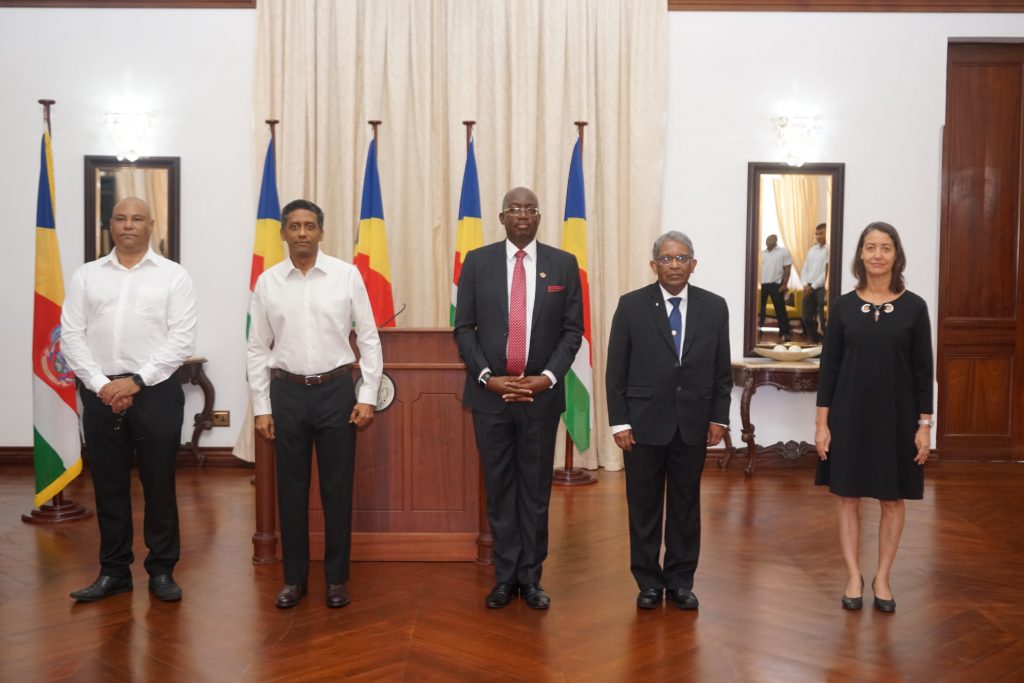 New Justice of Appeal Justice Oagile Bethuel Key Dingake Sworn In - The ...