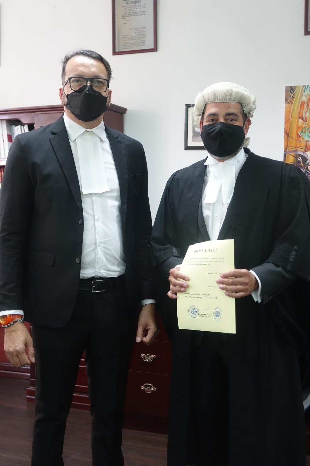 New Principal State Counsel Takes Oath - The Judiciary of Seychelles
